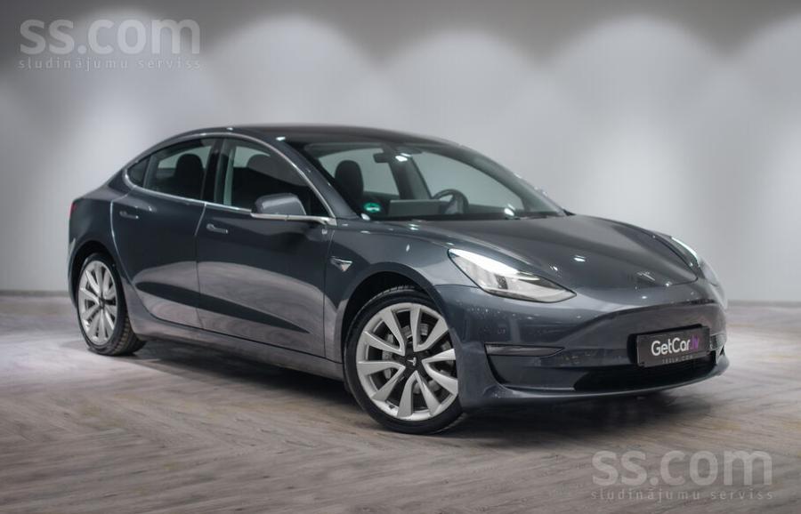 Pelēks Tesla Model 3 2019 Rīga, ar dzinēja tilpumu 0.00 L un nobraukumu 122 tūkst. km par 19900 €, foto 5 vietnē AUTOMOTO.COM.LV