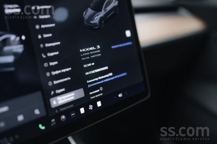 Pelēks Tesla Model 3 2019 Rīga, ar dzinēja tilpumu 0.00 L un nobraukumu 122 tūkst. km par 19900 €, foto 19 vietnē AUTOMOTO.COM.LV