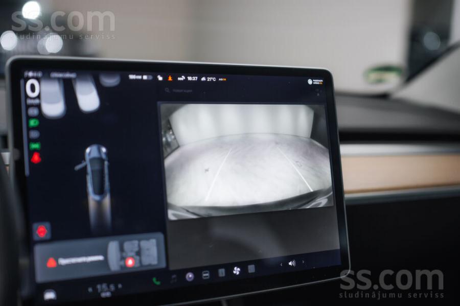 Pelēks Tesla Model 3 2019 Rīga, ar dzinēja tilpumu 0.00 L un nobraukumu 122 tūkst. km par 19900 €, foto 20 vietnē AUTOMOTO.COM.LV