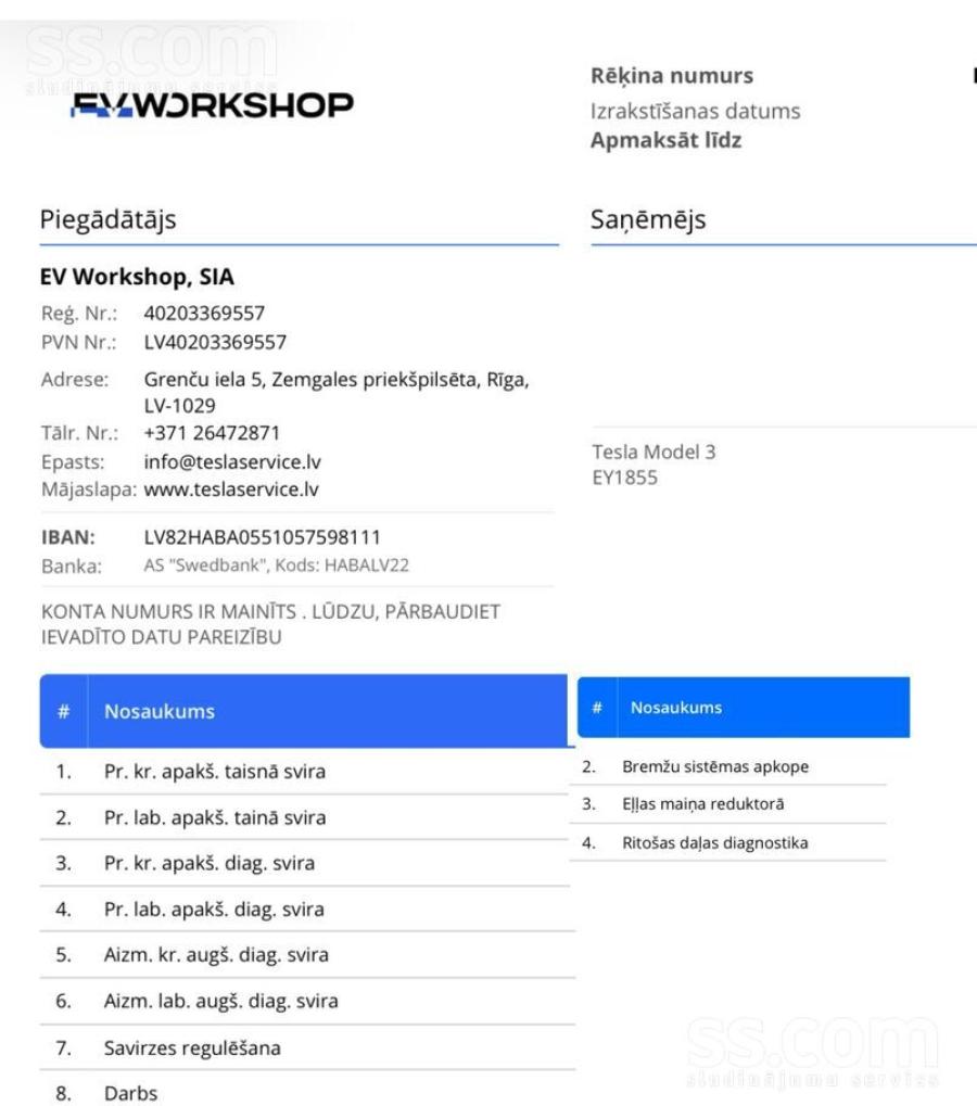 Pelēks Tesla Model 3 2019 Rīga, ar dzinēja tilpumu 0.00 L un nobraukumu 128 tūkst. km par 16850 €, foto 11 vietnē AUTOMOTO.COM.LV