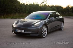 Pelēks Tesla Model 3 2019 Pērnava, ar dzinēja tilpumu 0.00 L un nobraukumu 162 tūkst. km par 21990 €, foto 4 vietnē AUTOMOTO.COM.LV