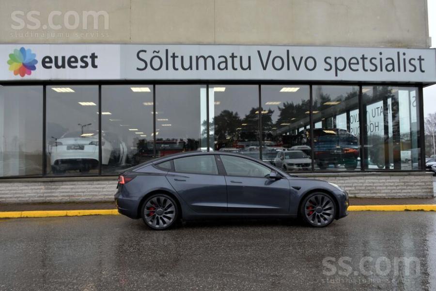 Pelēks Tesla Model 3 2020 Tallina, ar dzinēja tilpumu 0.00 L un nobraukumu 69 tūkst. km par 29880 €, foto 7 vietnē AUTOMOTO.COM.LV