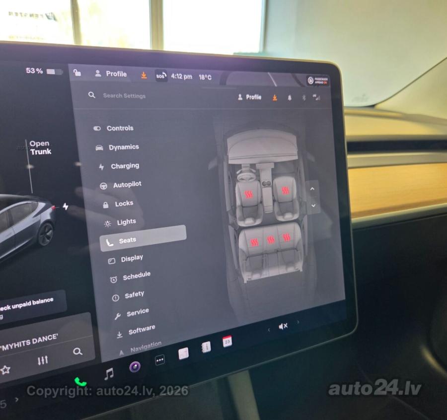 Pelēks Tesla Model 3 2020 Tartu, ar dzinēja tilpumu 0.00 L un nobraukumu 131 tūkst. km par 24990 €, foto 13 vietnē AUTOMOTO.COM.LV