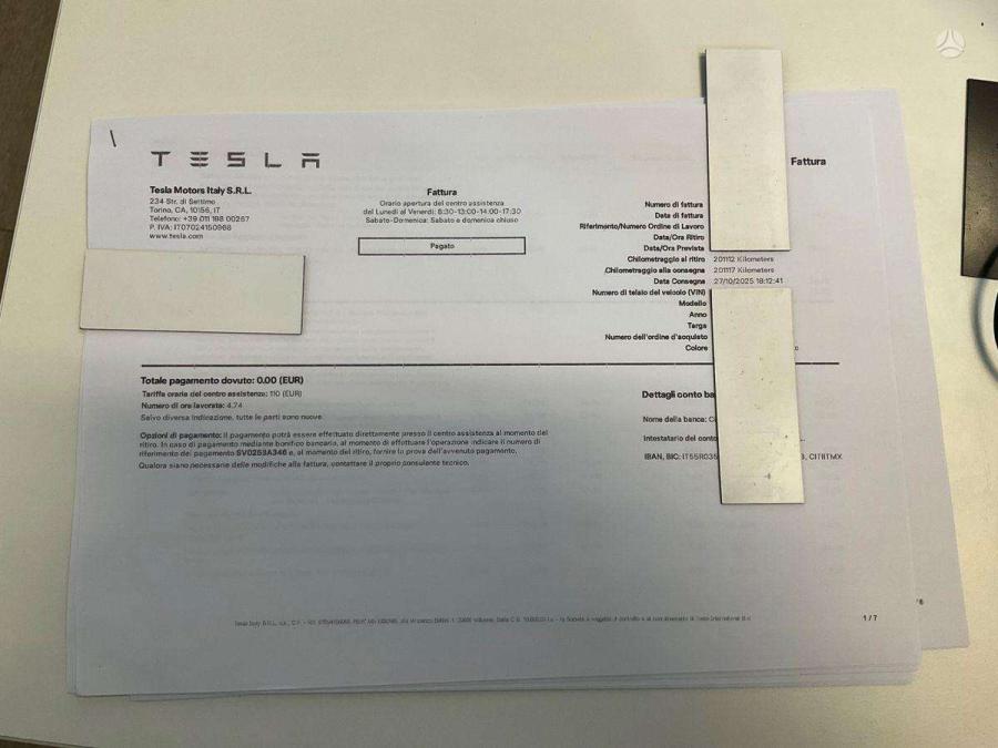 Grey Tesla Model 3 2020 in Vilnius, with an engine capacity of 0.00 L and mileage of 241 thousand km for 17999 €, photo 25 on AUTOMOTO.COM.LV