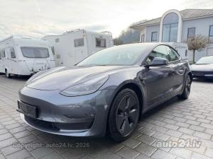 Grey Tesla Model 3 2021 in Tallinn, with an engine capacity of 0.00 L and mileage of 92 thousand km for 27990 €, photo  on AUTOMOTO.COM.LV