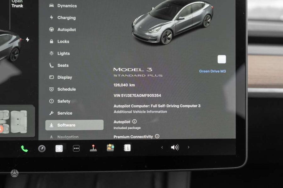 Pelēks Tesla Model 3 2021 Viļņa, ar dzinēja tilpumu 0.00 L un nobraukumu 126 tūkst. km par 23990 €, foto 20 vietnē AUTOMOTO.COM.LV