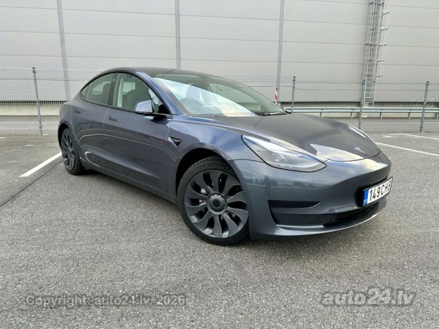Pelēks Tesla Model 3 2021 Tallina, ar dzinēja tilpumu 0.00 L un nobraukumu 92 tūkst. km par 29990 €, foto 6 vietnē AUTOMOTO.COM.LV