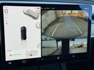 Grey Tesla Model 3 2021 in Parnu, with an engine capacity of 0.10 L and mileage of 88 thousand km for 26900 €, photo 18 on AUTOMOTO.COM.LV