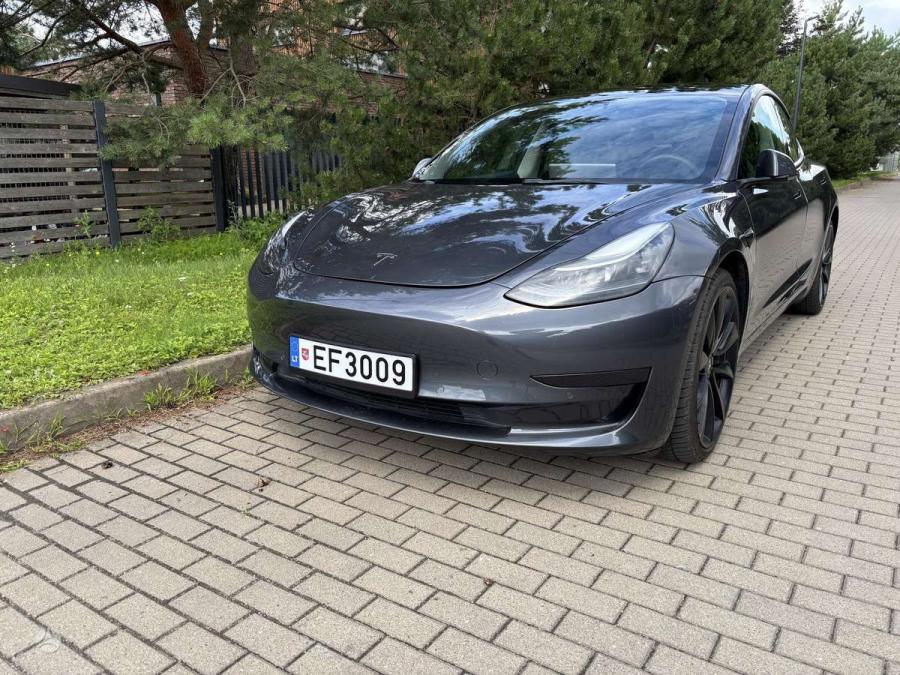 Pelēks Tesla Model 3 2021 Kauņa, ar dzinēja tilpumu 0.00 L un nobraukumu 154 tūkst. km par 16850 €, foto 6 vietnē AUTOMOTO.COM.LV