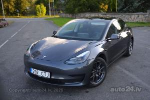 Grey Tesla Model 3 2021 in Tallinn, with an engine capacity of 0.00 L and mileage of 140 thousand km for 26000 €, photo  on AUTOMOTO.COM.LV