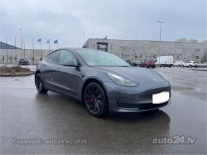 Grey Tesla Model 3 2022 in Tallinn, with an engine capacity of 0.00 L and mileage of 120 thousand km for 26900 €, photo  on AUTOMOTO.COM.LV