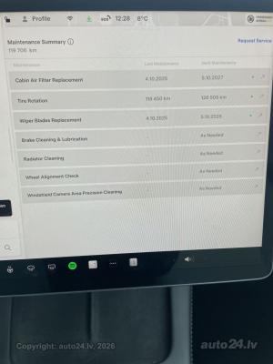 Grey Tesla Model 3 2022 in Tallinn, with an engine capacity of 0.00 L and mileage of 120 thousand km for 26900 €, photo 13 on AUTOMOTO.COM.LV