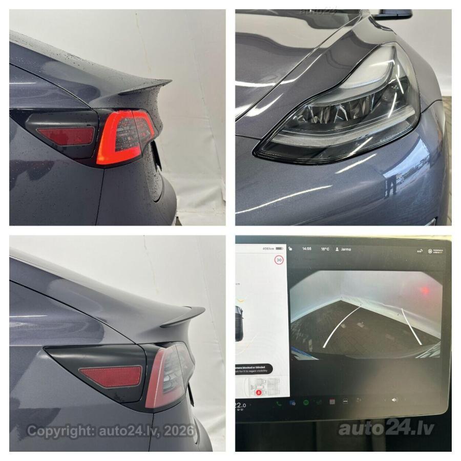 Pelēks Tesla Model 3 2023 Tartu, ar dzinēja tilpumu 0.00 L un nobraukumu 47 tūkst. km par 39000 €, foto 10 vietnē AUTOMOTO.COM.LV