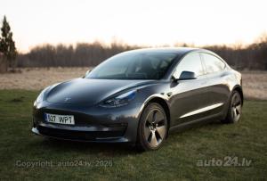 Pelēks Tesla Model 3 2023 Pērnava, ar dzinēja tilpumu 0.00 L un nobraukumu 50 tūkst. km par 28990 €, foto 7 vietnē AUTOMOTO.COM.LV