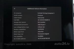 Grey Tesla Model 3 2023 in Tallinn, with an engine capacity of 0.00 L and mileage of 53 thousand km for 33490 €, photo 18 on AUTOMOTO.COM.LV
