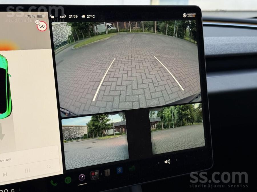 Pelēks Tesla Model 3 2023 Jelgava, ar dzinēja tilpumu 0.00 L un nobraukumu 43 tūkst. km par 38500 €, foto 16 vietnē AUTOMOTO.COM.LV