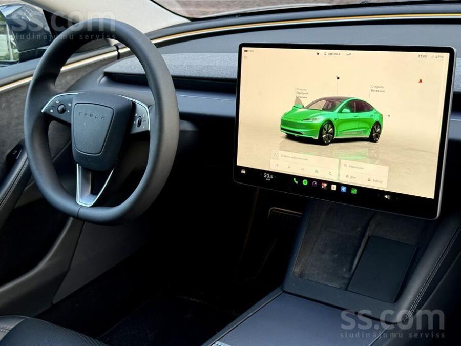 Pelēks Tesla Model 3 2023 Jelgava, ar dzinēja tilpumu 0.00 L un nobraukumu 43 tūkst. km par 38500 €, foto 17 vietnē AUTOMOTO.COM.LV