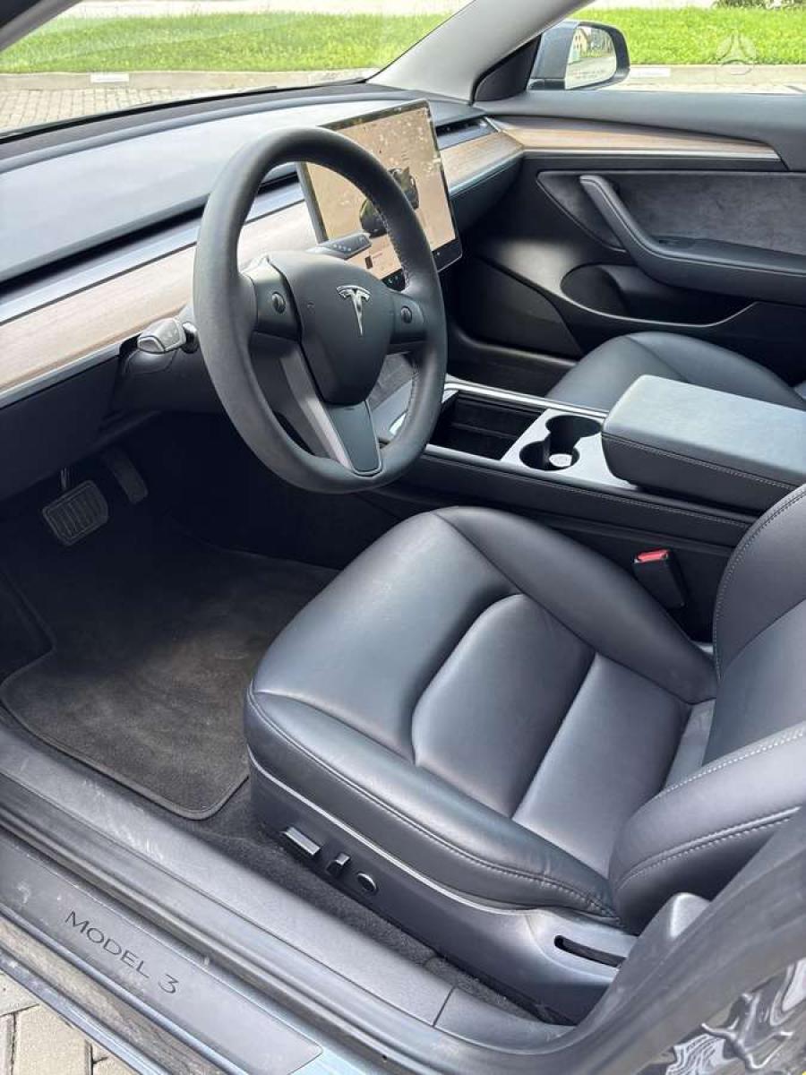 Pelēks Tesla Model 3 2023 Kauņa, ar dzinēja tilpumu 0.00 L un nobraukumu 20 tūkst. km par 22300 €, foto 12 vietnē AUTOMOTO.COM.LV