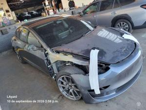 Pelēks Tesla Model 3 2023 Klaipėda, ar dzinēja tilpumu 0.00 L un nobraukumu 48 tūkst. km par 10800 €, foto 5 vietnē AUTOMOTO.COM.LV