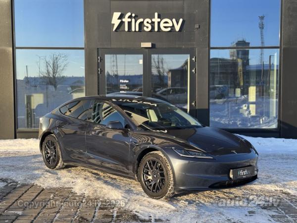 Grey Tesla Model 3 2024 in Tallinn, with an engine capacity of 0.00 L and mileage of 34 thousand km for 35990 €, photo 1 on AUTOMOTO.COM.LV