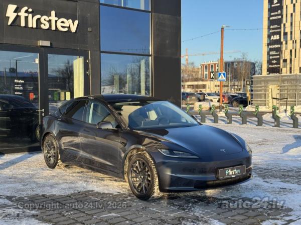 Grey Tesla Model 3 2024 in Tallinn, with an engine capacity of 0.00 L and mileage of 34 thousand km for 35990 €, photo 4 on AUTOMOTO.COM.LV