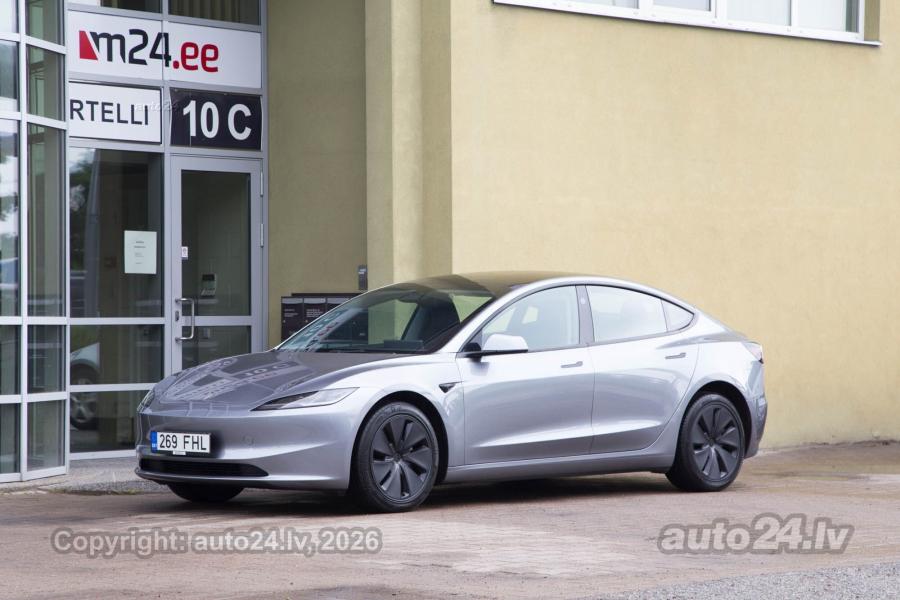 Серый Тесла Модель 3 2024 в Таллин, объемом двигателя 0.00 л и пробегом 60 тыс. км за 36990 €, фото 6 на AUTOMOTO.COM.LV