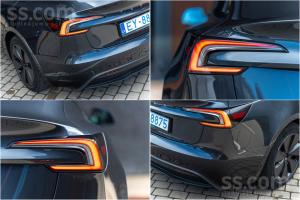 Grey Tesla Model 3 2024 in Riga, with an engine capacity of 0.00 L and mileage of 103 thousand km for 37900 €, photo 13 on AUTOMOTO.COM.LV