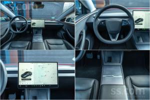 Grey Tesla Model 3 2024 in Riga, with an engine capacity of 0.00 L and mileage of 103 thousand km for 37900 €, photo 35 on AUTOMOTO.COM.LV