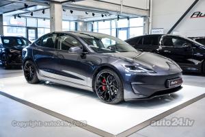 Grey Tesla Model 3 2024 in Tallinn, with an engine capacity of 0.00 L and mileage of 29 thousand km for 54000 €, photo  on AUTOMOTO.COM.LV