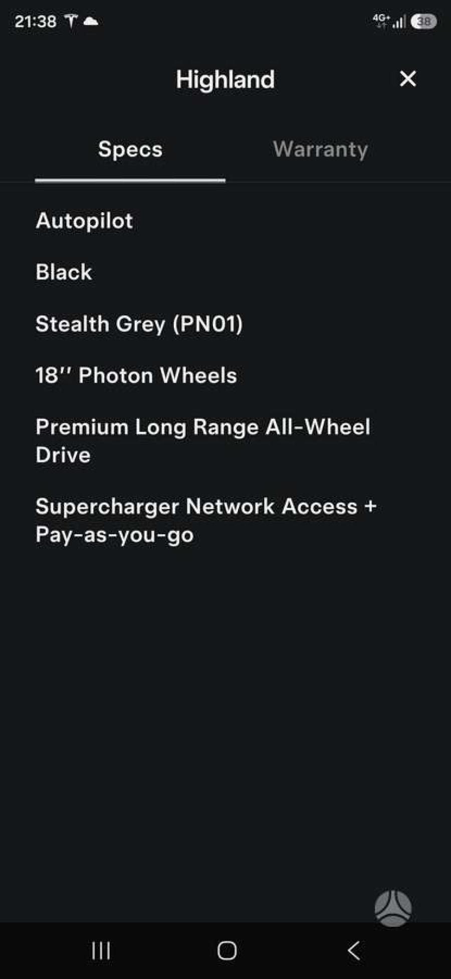 Grey Tesla Model 3 2025 in Kaunas, with an engine capacity of 0.00 L and mileage of 14 thousand km for 41000 €, photo 14 on AUTOMOTO.COM.LV