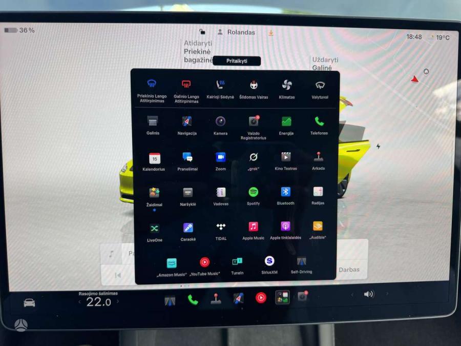 Pelēks Tesla Model 3 2025 Klaipėda, ar dzinēja tilpumu 0.00 L un nobraukumu 11 tūkst. km par 33900 €, foto 45 vietnē AUTOMOTO.COM.LV