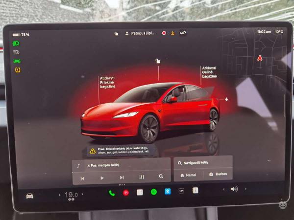 Sarkans Tesla Model 3 2023 Kauņa, ar dzinēja tilpumu 0.00 L un nobraukumu 31 tūkst. km par 21300 €, foto 7 vietnē AUTOMOTO.COM.LV