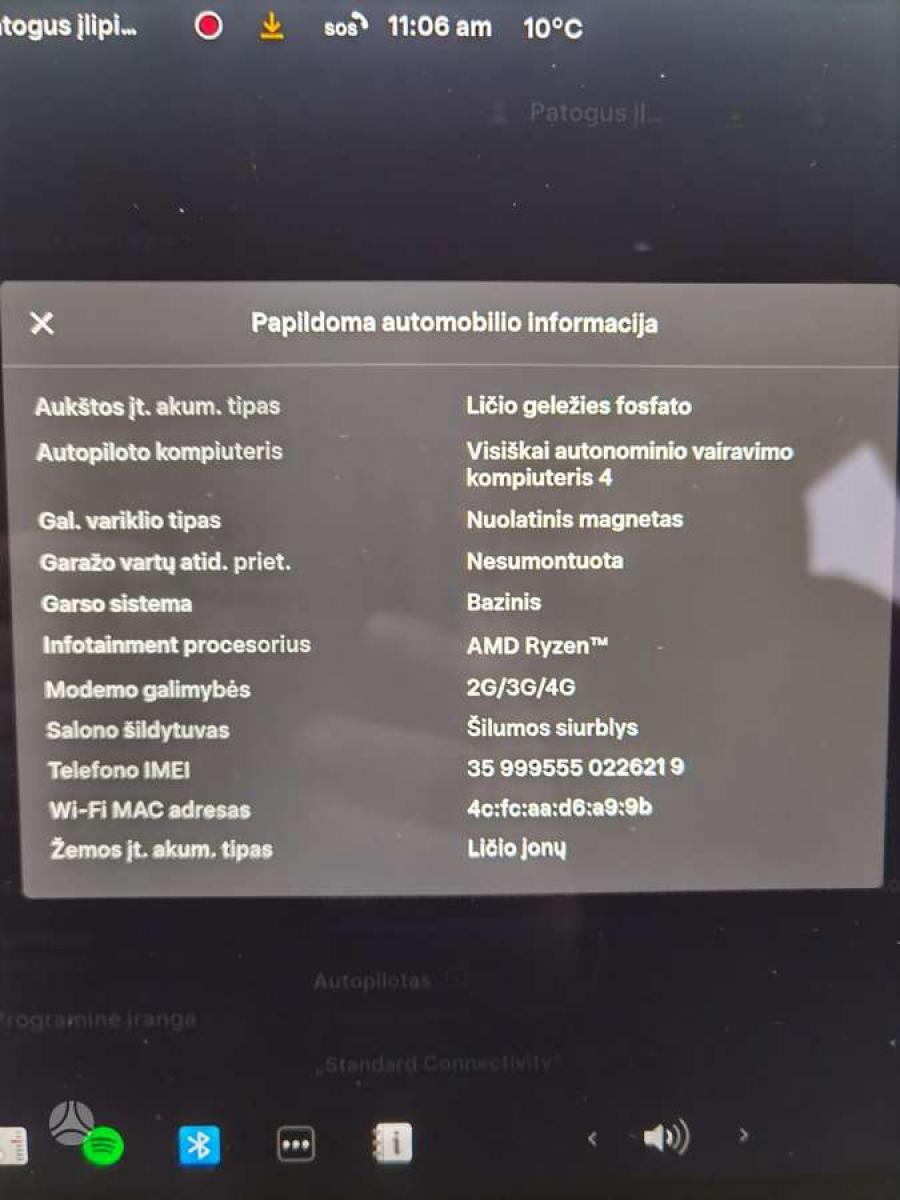 Красный Тесла Модель 3 2023 в Каунас, объемом двигателя 0.00 л и пробегом 31 тыс. км за 21300 €, фото 20 на AUTOMOTO.COM.LV