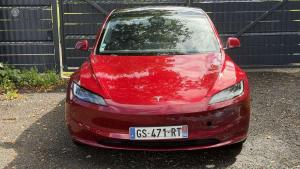 Red Tesla Model 3 2023 in Jonava, with an engine capacity of 0.00 L and mileage of 70 thousand km for 30500 €, photo 11 on AUTOMOTO.COM.LV