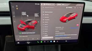 Red Tesla Model 3 2023 in Jonava, with an engine capacity of 0.00 L and mileage of 70 thousand km for 29600 €, photo 23 on AUTOMOTO.COM.LV