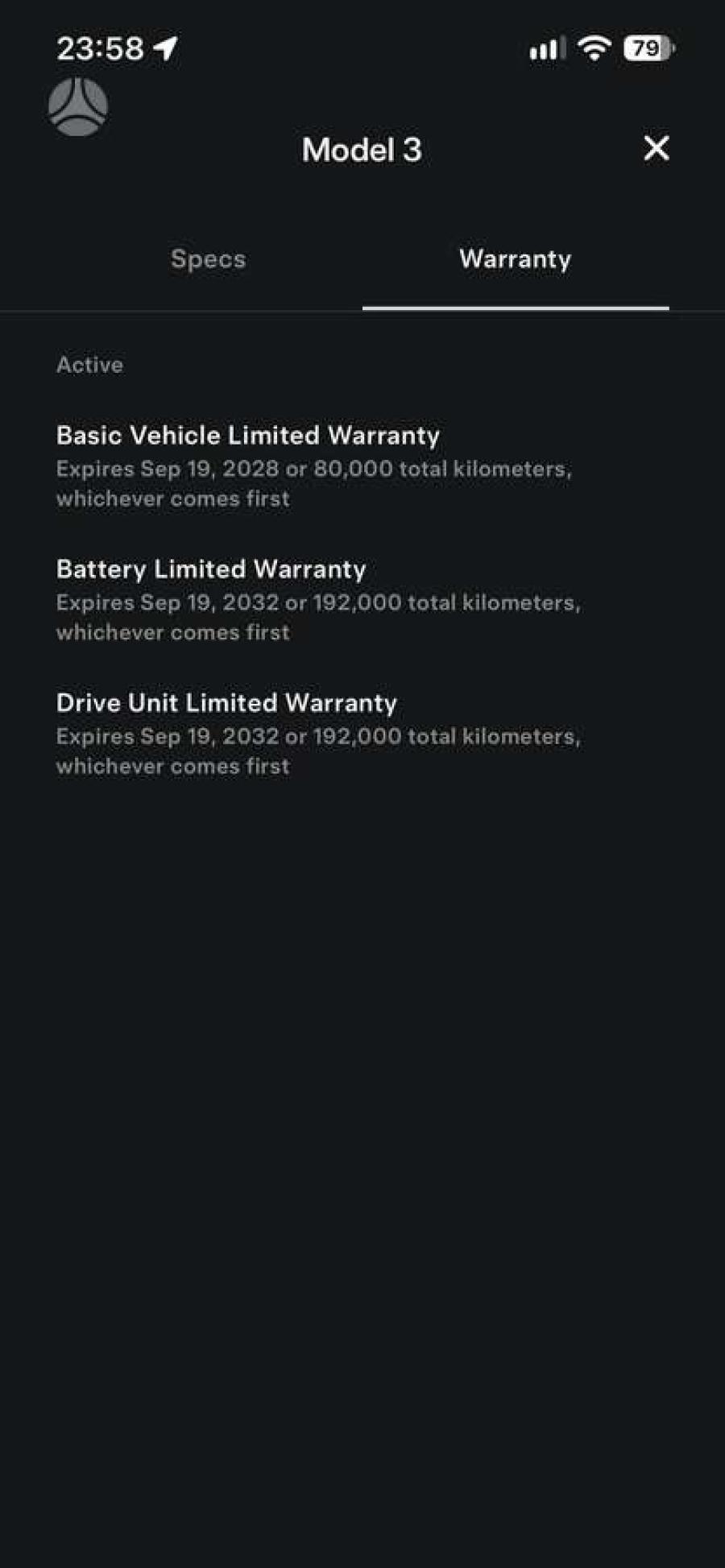 Sarkans Tesla Model 3 2024 Kauņa, ar dzinēja tilpumu 0.00 L un nobraukumu 18 tūkst. km par 43900 €, foto 25 vietnē AUTOMOTO.COM.LV