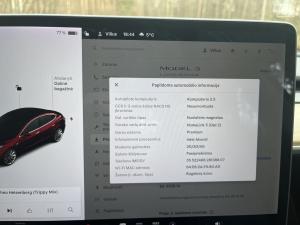 Red Tesla Model 3 2017 in Vilnius, with an engine capacity of 0.00 L and mileage of 68 thousand km for 17400 €, photo 18 on AUTOMOTO.COM.LV
