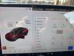 Sarkans Tesla Model 3 2018 Kauņa, ar dzinēja tilpumu 0.00 L un nobraukumu 344 tūkst. km par 12900 €, foto 6 vietnē AUTOMOTO.COM.LV