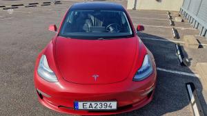 Sarkans Tesla Model 3 2018 Viļņa, ar dzinēja tilpumu 0.00 L un nobraukumu 359 tūkst. km par 13400 €, foto 7 vietnē AUTOMOTO.COM.LV