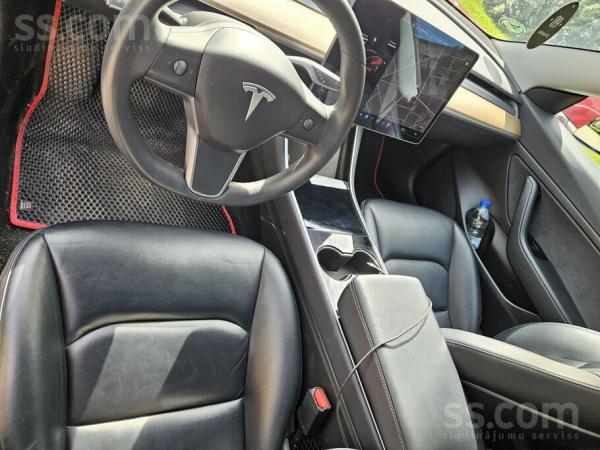 Sarkans Tesla Model 3 2019 Rīga, ar dzinēja tilpumu 0.00 L un nobraukumu 187 tūkst. km par 17500 €, foto 4 vietnē AUTOMOTO.COM.LV