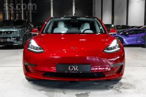 Красный Тесла Модель 3 2019 в Рига, объемом двигателя 0.00 л и пробегом 140 тыс. км за 23900 €, фото 3 на AUTOMOTO.COM.LV