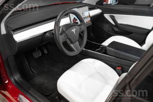 Красный Тесла Модель 3 2019 в Рига, объемом двигателя 0.00 л и пробегом 140 тыс. км за 23900 €, фото 10 на AUTOMOTO.COM.LV