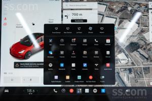 Красный Тесла Модель 3 2019 в Рига, объемом двигателя 0.00 л и пробегом 140 тыс. км за 23900 €, фото 26 на AUTOMOTO.COM.LV