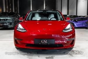 Red Tesla Model 3 2019 in Riga, with an engine capacity of 0.00 L and mileage of 140 thousand km for 23900 €, photo 3 on AUTOMOTO.COM.LV