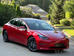 Sarkans Tesla Model 3 2019 Rīga, ar dzinēja tilpumu 0.00 L un nobraukumu 105 tūkst. km par 18950 €, foto 4 vietnē AUTOMOTO.COM.LV