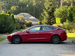 Sarkans Tesla Model 3 2019 Rīga, ar dzinēja tilpumu 0.00 L un nobraukumu 105 tūkst. km par 18950 €, foto 7 vietnē AUTOMOTO.COM.LV