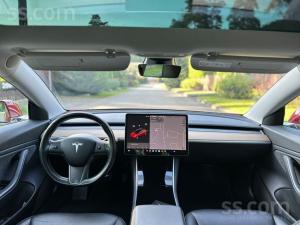 Sarkans Tesla Model 3 2019 Rīga, ar dzinēja tilpumu 0.00 L un nobraukumu 105 tūkst. km par 18950 €, foto 14 vietnē AUTOMOTO.COM.LV