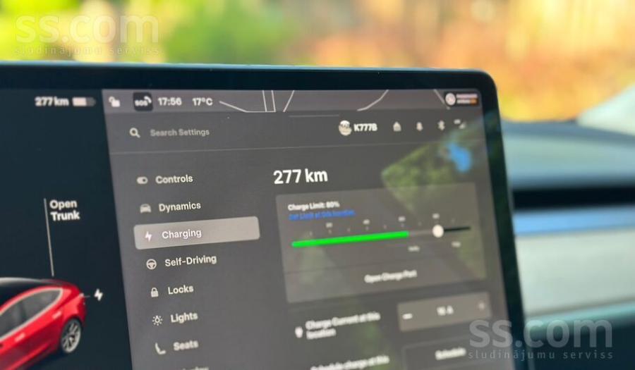 Sarkans Tesla Model 3 2019 Rīga, ar dzinēja tilpumu 0.00 L un nobraukumu 105 tūkst. km par 18950 €, foto 24 vietnē AUTOMOTO.COM.LV