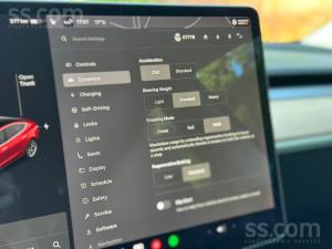 Sarkans Tesla Model 3 2019 Rīga, ar dzinēja tilpumu 0.00 L un nobraukumu 105 tūkst. km par 18950 €, foto 26 vietnē AUTOMOTO.COM.LV
