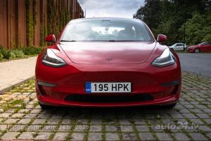 Sarkans Tesla Model 3 2019 Tallina, ar dzinēja tilpumu 0.00 L un nobraukumu 156 tūkst. km par 26500 €, foto 3 vietnē AUTOMOTO.COM.LV